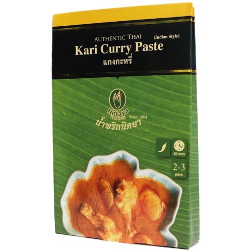 Nittaya Kari yellow curry paste - buy online at chili-shop24.com