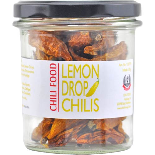 Lemon Drop Chili whole dried - buy online at chili-shop24.com