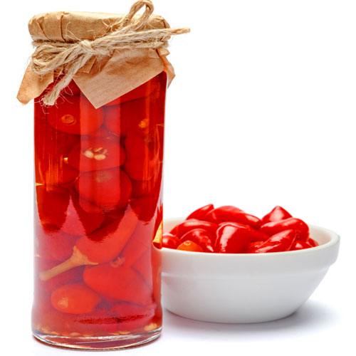 Chillies In A Jar